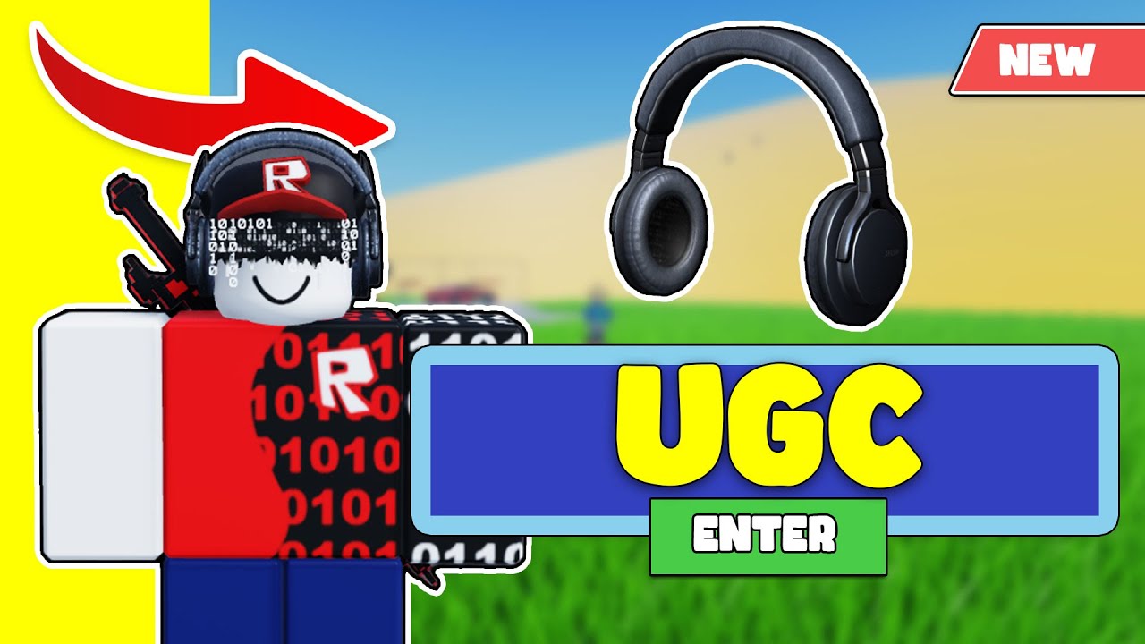 HOW TO GET blue y2k casual headphones UGC in ROBLOX run til the top ...