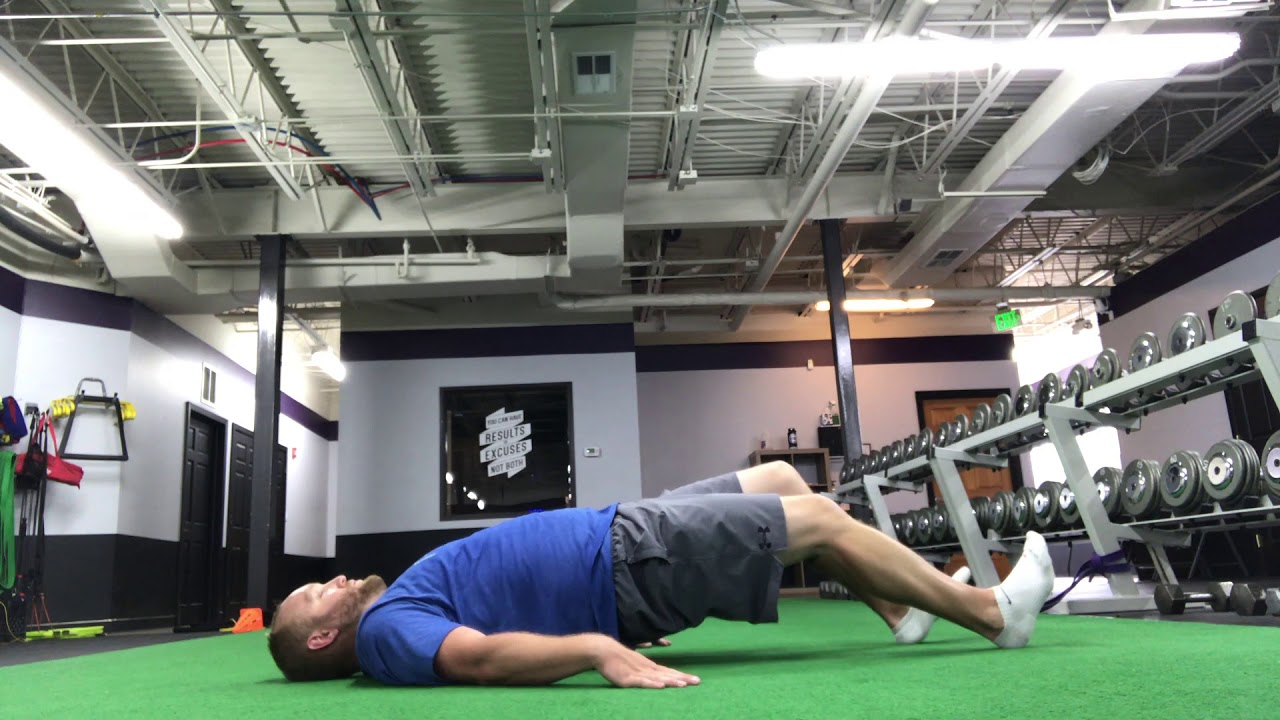 Hamstring Walk Outs - YouTube
