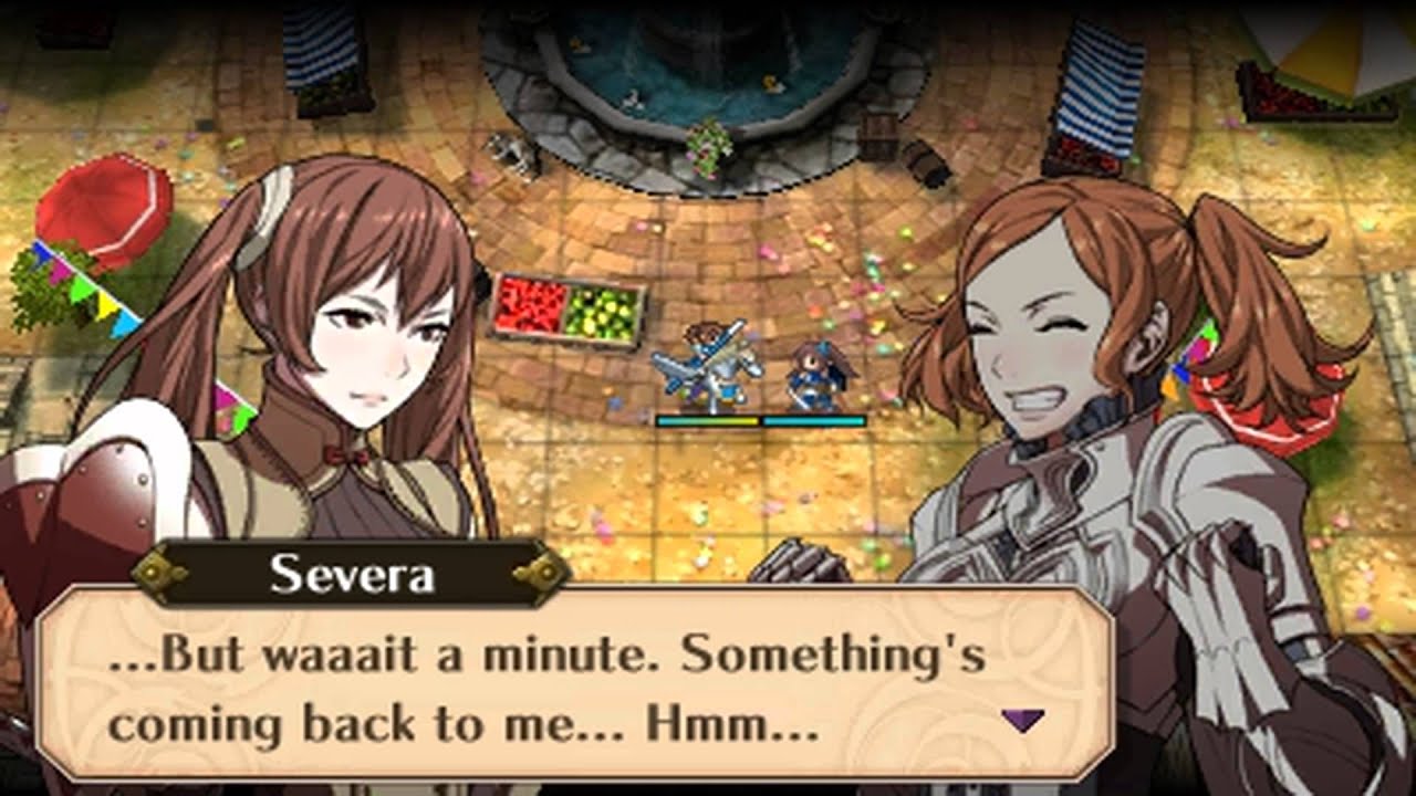 Fire Emblem Awakening - Cynthia & Severa Harvest Scramble Conversations ...