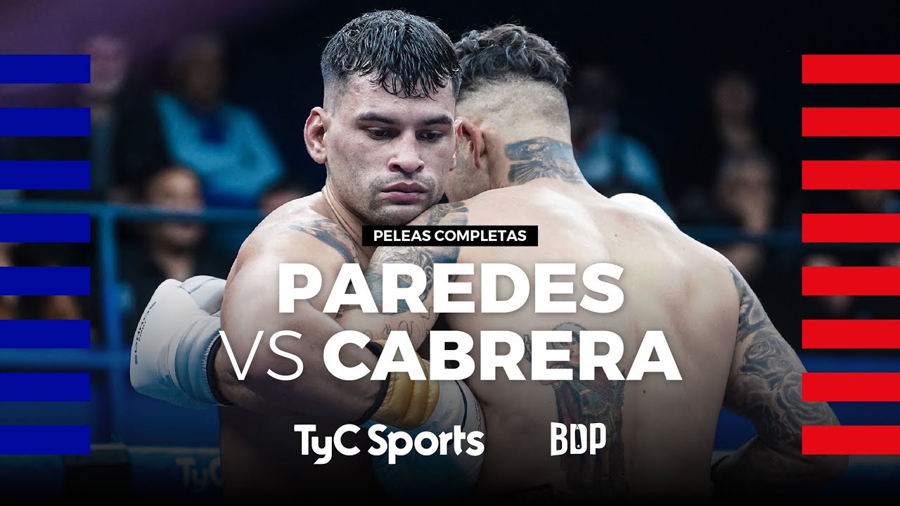 Nahuel Paredes vs. Ismael Cabrera - Boxeo de Primera Promocional - TyC ...