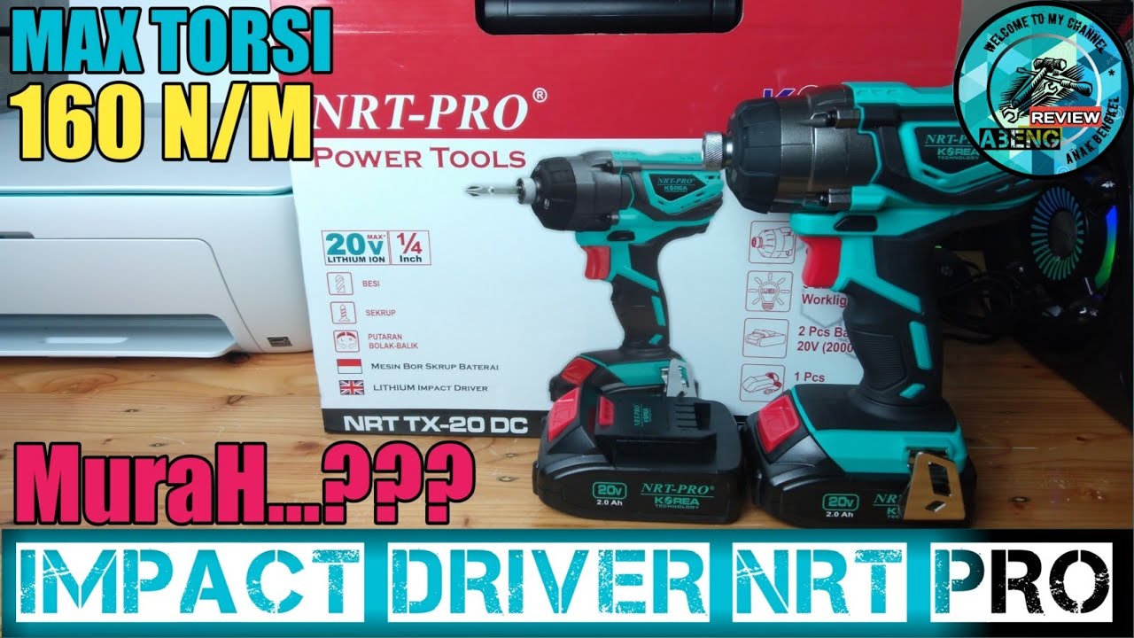 IMPACT DRIVER NRT PRO - YouTube