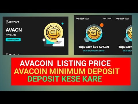 Avacoin price prediction | Avacoin Listing on Bitget and Bitmart | How ...