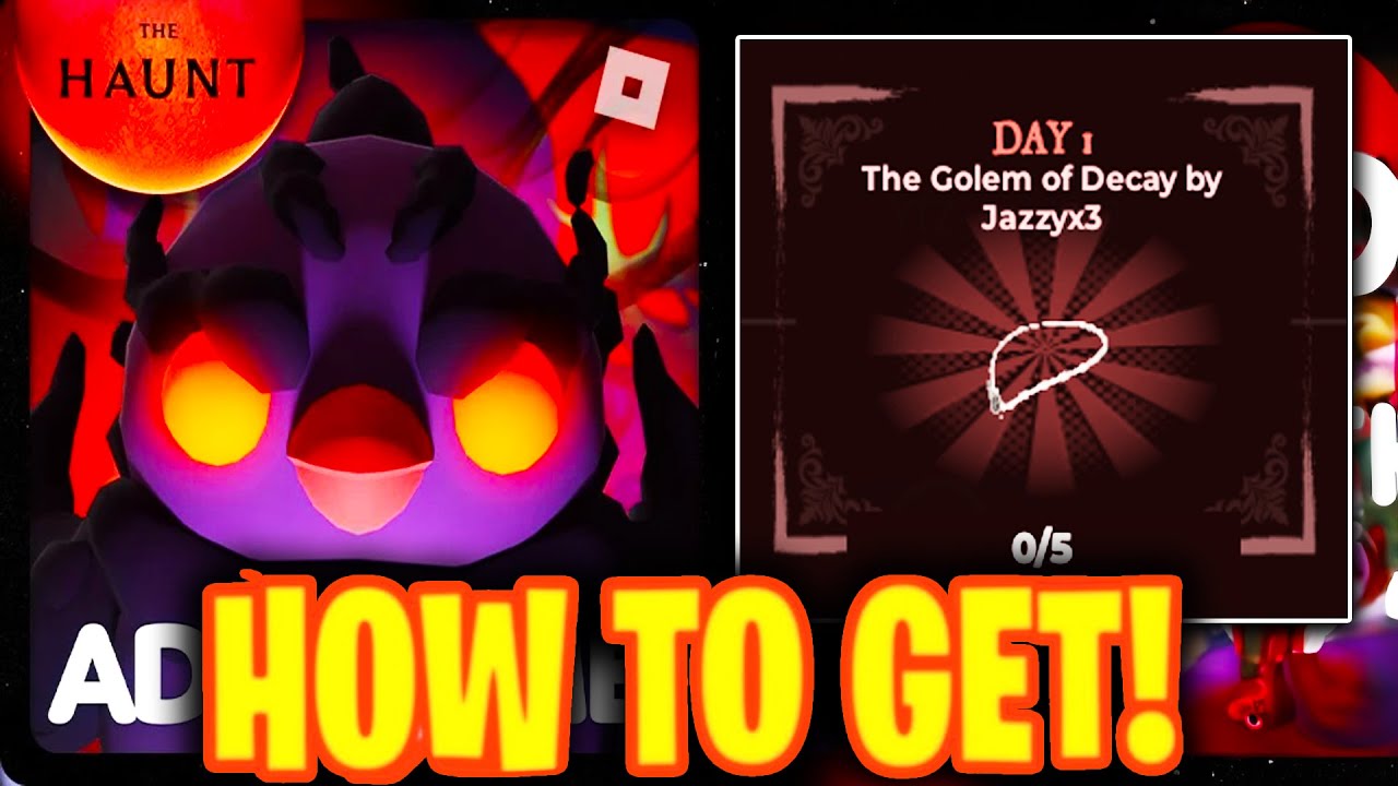 HOW TO COMPLETE THE HAUNT EVENT IN ADOPT ME! Roblox - YouTube