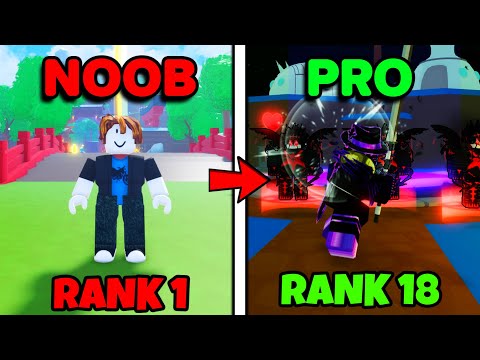 Noob to Pro in Anime Plasma! | Reached #1 On All Leaderboards + Full Secret Team!