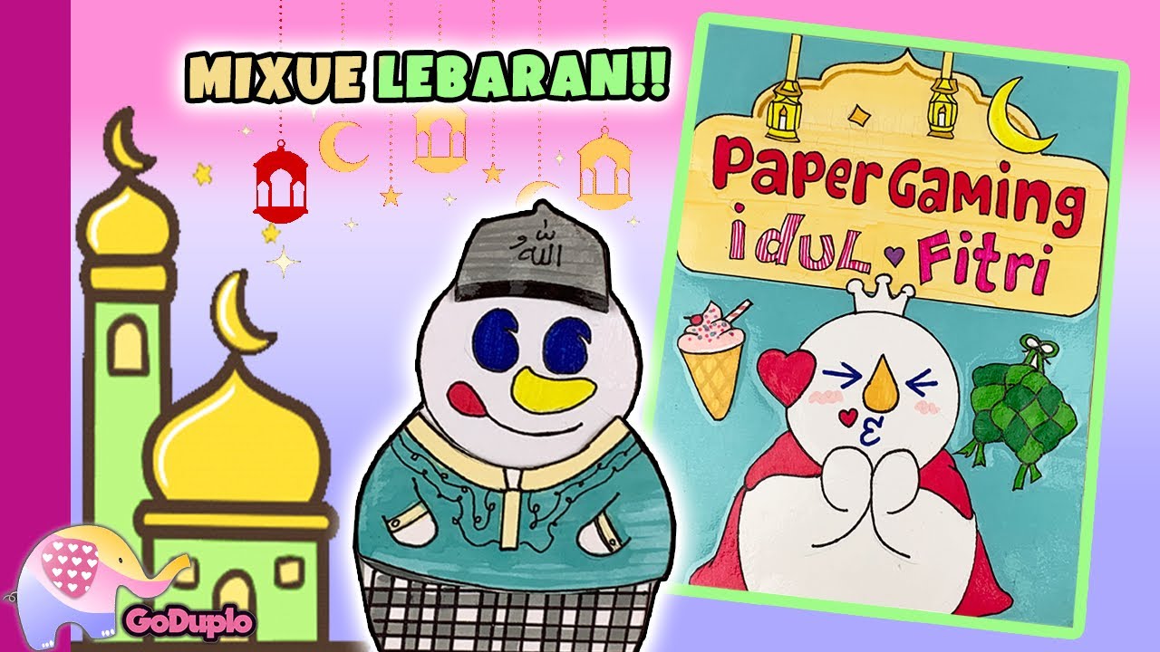 Paper Gaming Mixue Idul Fitri! Woah Mixue Dapat Angpau Banyak ...