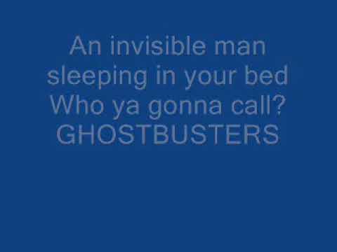 Ghostbusters with lyrics - YouTube