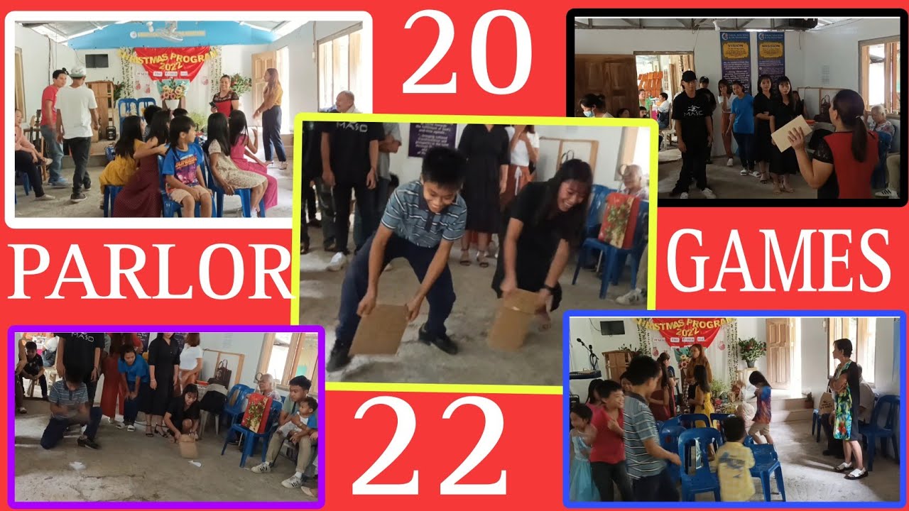 PARLOR GAMES DURING CHRISTMAS PROGRAM #parlorgames #christmas - YouTube