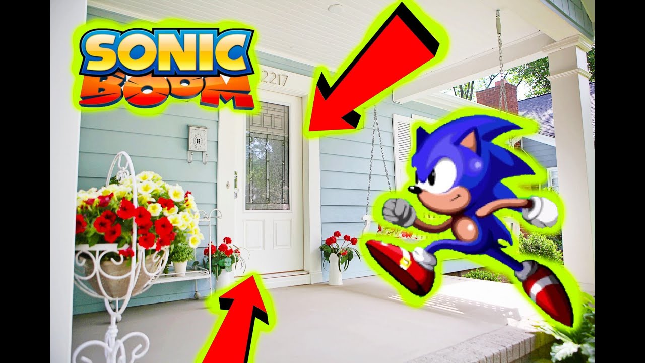 Sonik real blog. I saw a sonic at my house!!!!! - YouTube