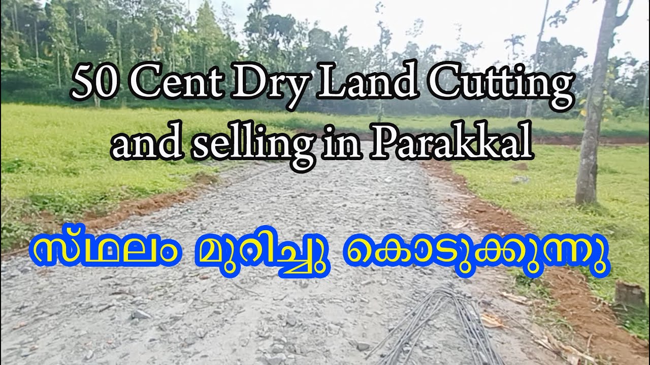 50 Cent Dry Land Cutting and selling in Parakkal Wayanad | സ്‌ഥലം ...