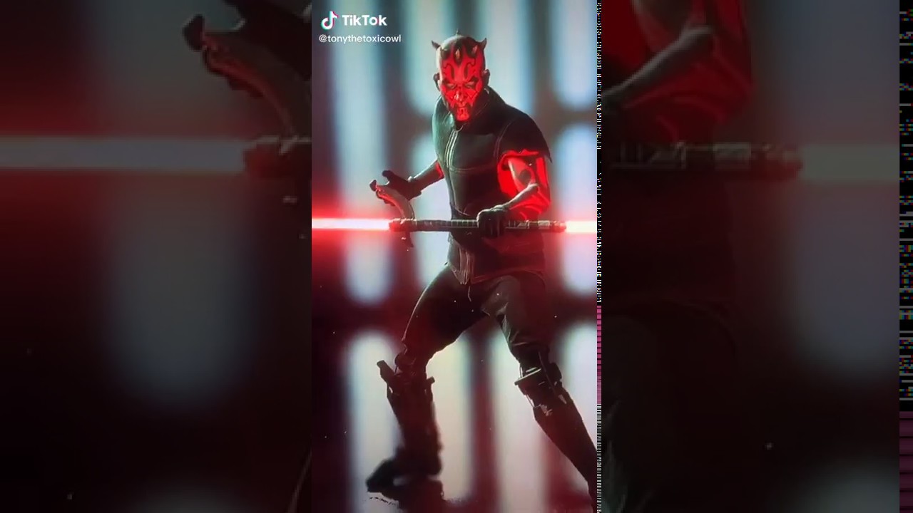 Battlefront 2 - Darth Maul "Old Master" Skin Be Like (read description ...