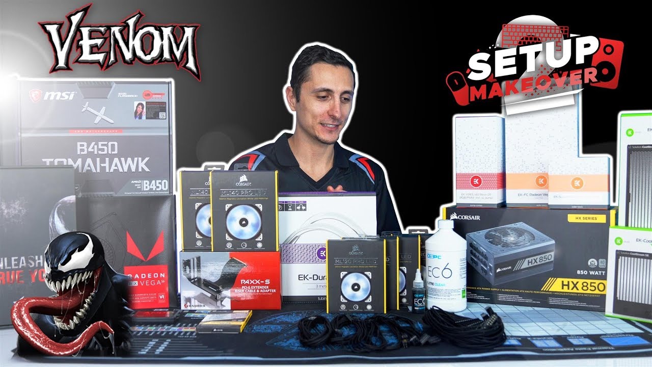 Building A Venom Gaming PC - Setup Makeover Season 2 (EP 1) - YouTube