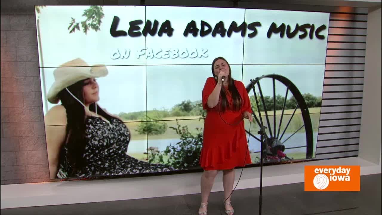 Everyday Iowa - Lena Adams performs! - YouTube