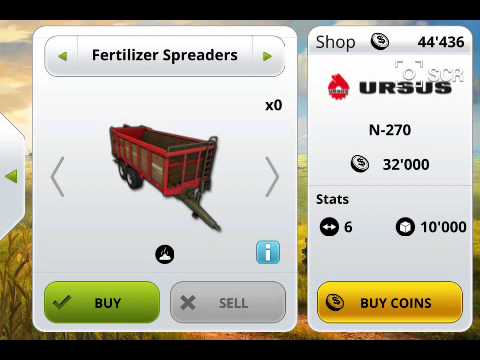 Farming Simulator 14 alet tanıtımı.