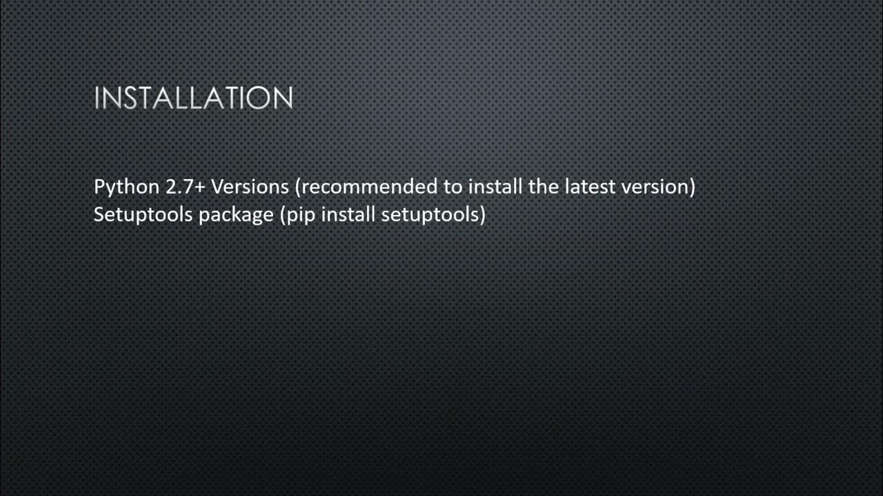 Requirement for ACITOOLKIT Python Cisco ACI - YouTube
