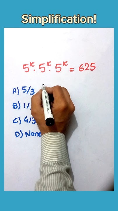 Nice exponential math problem #shorts #maths - YouTube