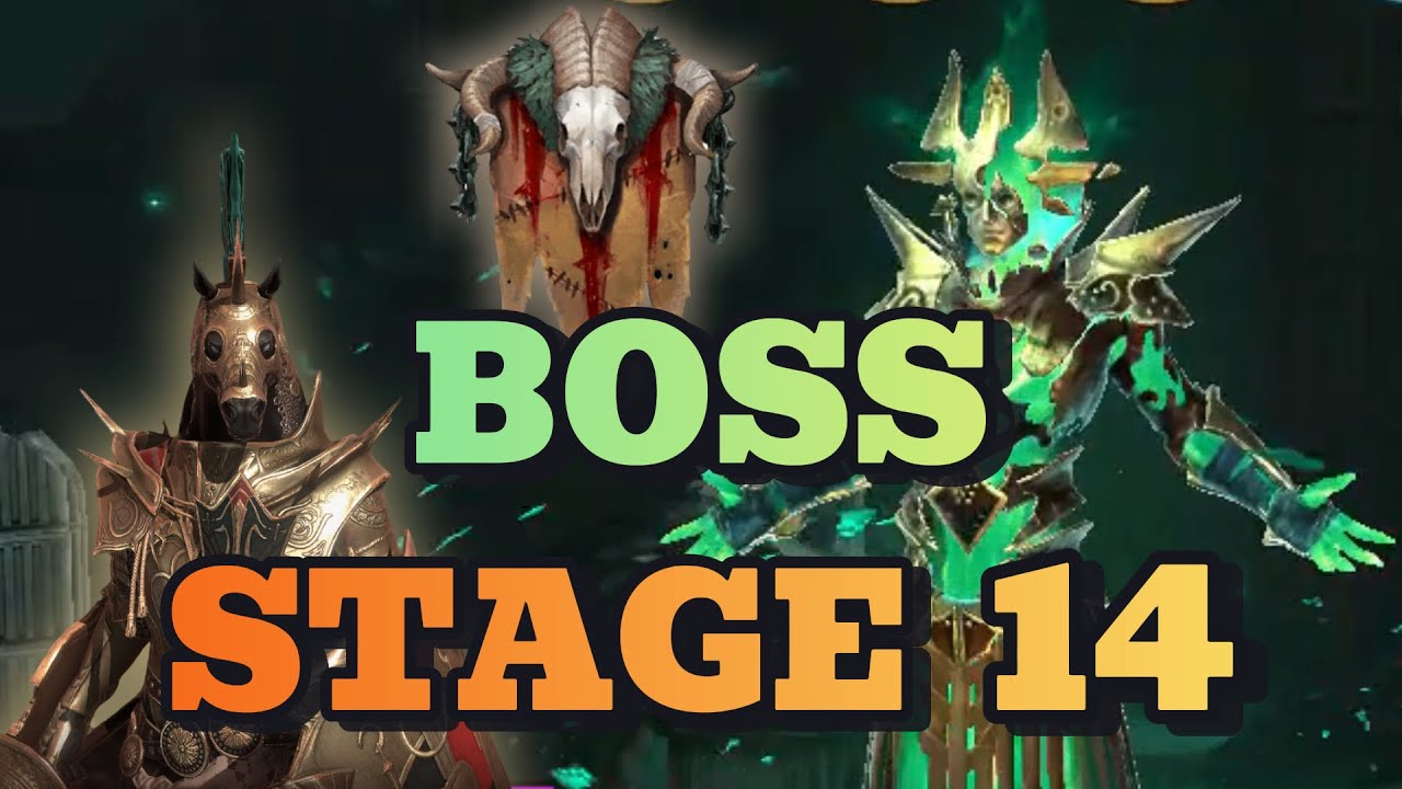 Skinwalkers Faction Wars Hard Boss Stage 14 - Raid Shadow Legends - YouTube