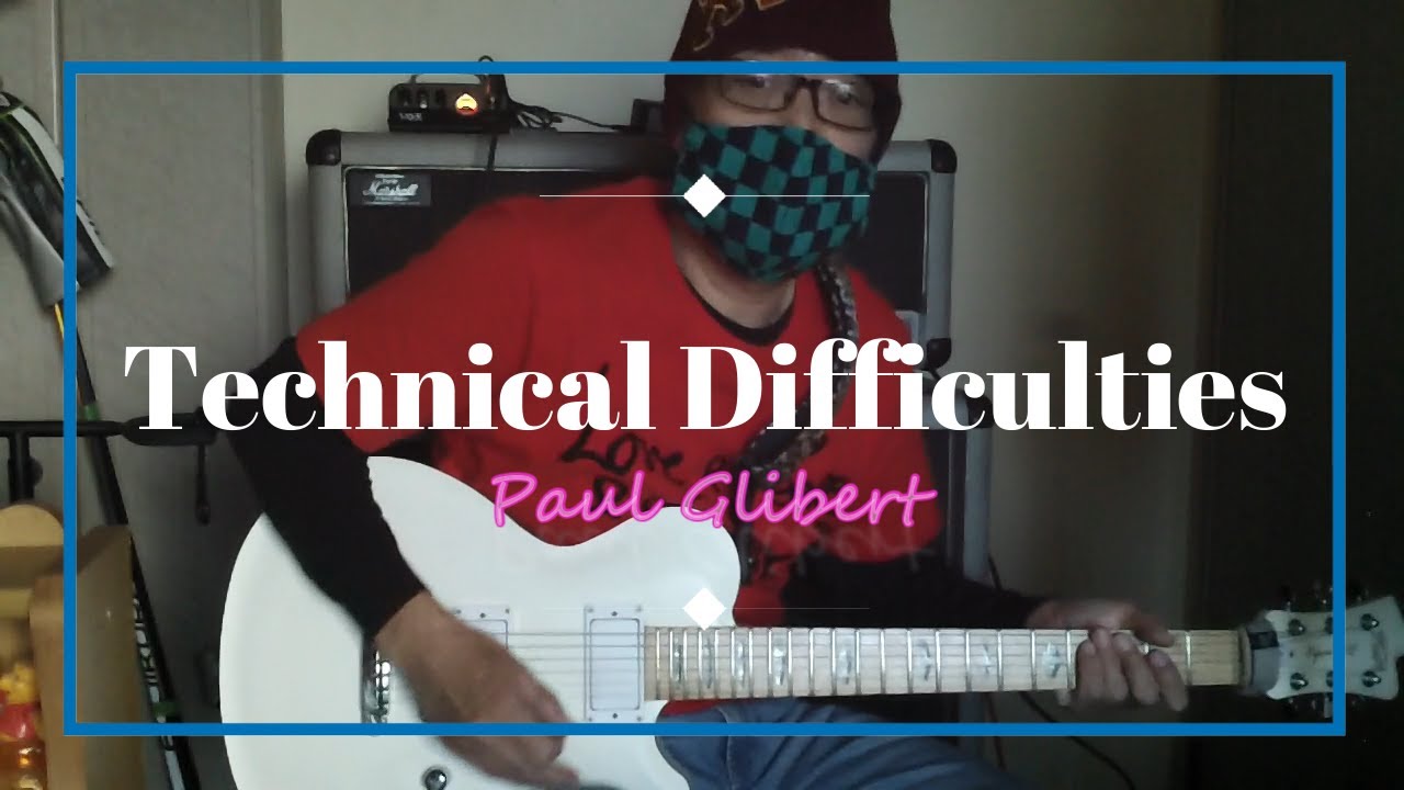 【Paul Gilbert - Technical Difficulties with TAB】VOX MV-50CLで弾いてみた！！TAB ...