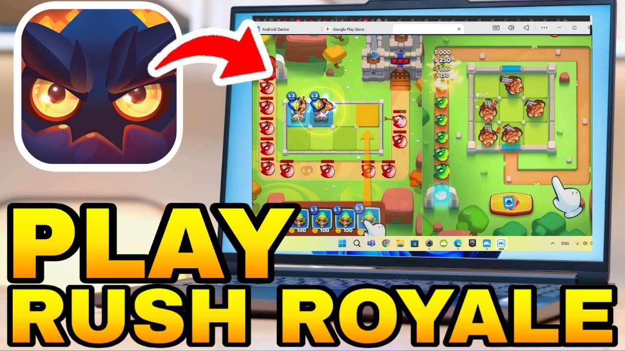 How to Play Rush Royale on PC or Laptop | Download & Install Rush ...