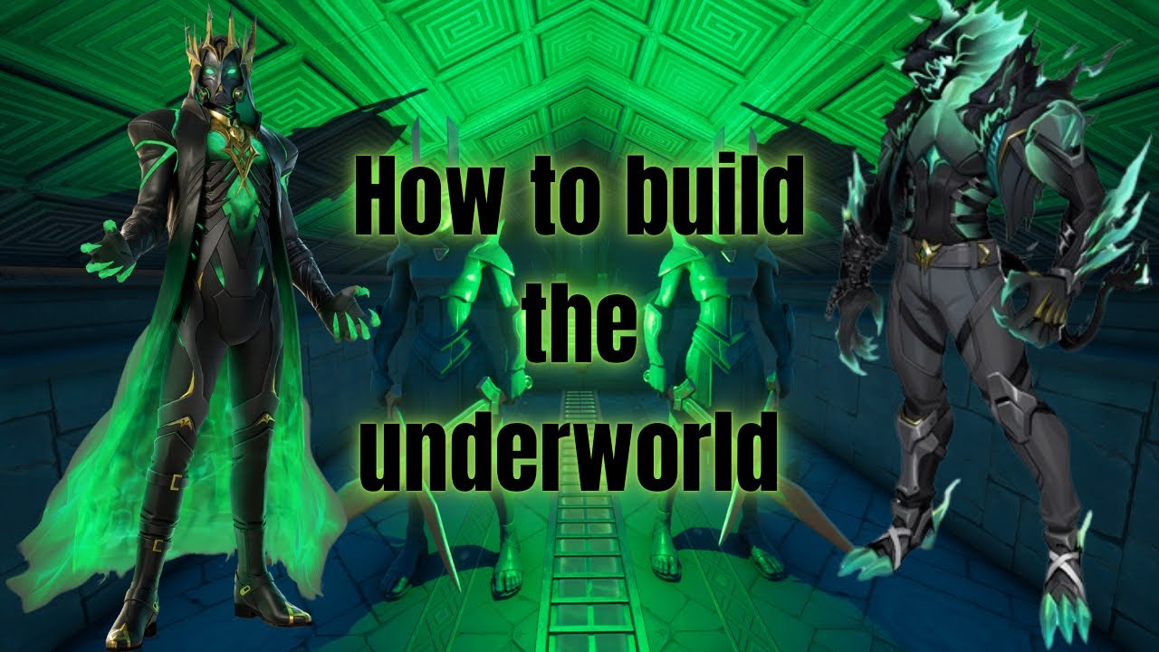 How to build the underworld in Fortnite Creative! - YouTube