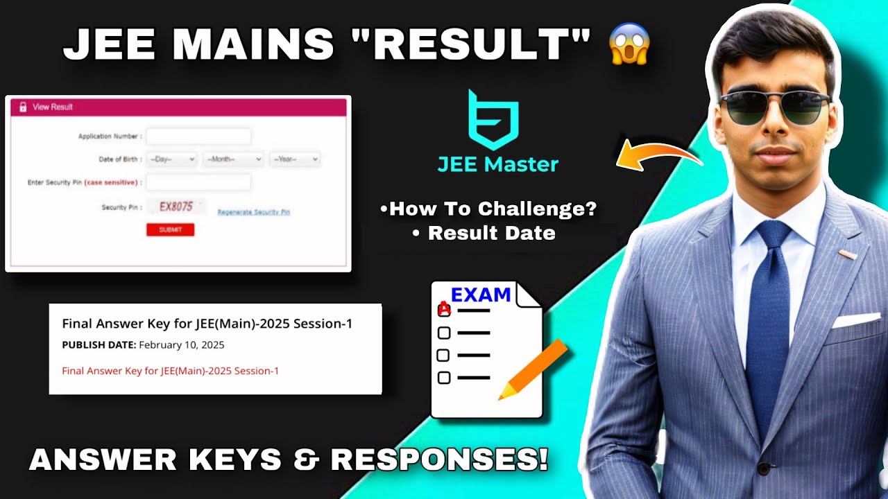 JEE Mains Result 2025 😱🔥 JEE Mains Final Answer Keys Out 🤔 JEE Mains Bonus Questions 2025 - YouTube