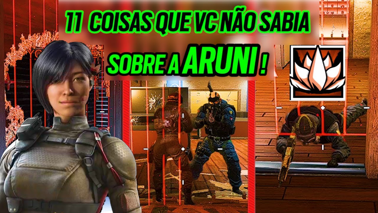 MITOS E VERDADES SOBRE O SURIA GATE E A ARUNI! || RAINBOW SIX SIEGE ...