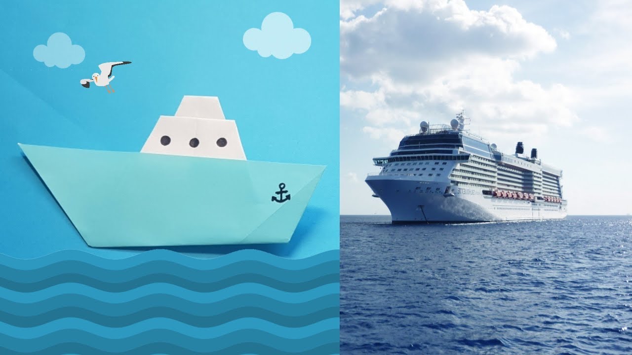 [Easy & Simple Origami] _084_origami SHIP - YouTube