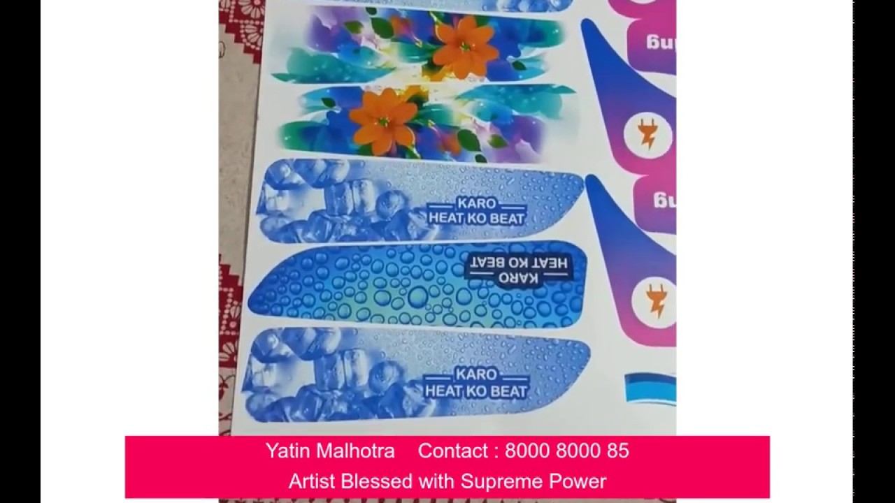 Water Air Cooler Stickers, Creative Artworks - YouTube