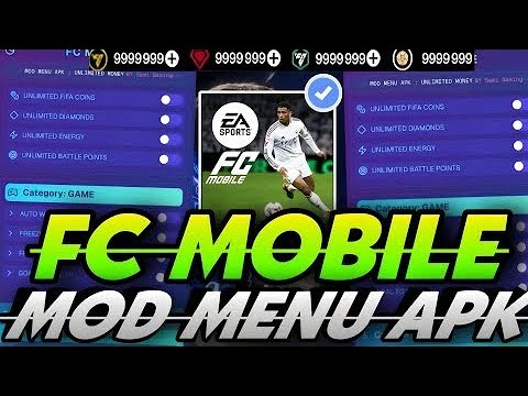 FC Mobile 25 MEGA Mod Menu Apk Unlimited FC Points & Money FC Mobile ...