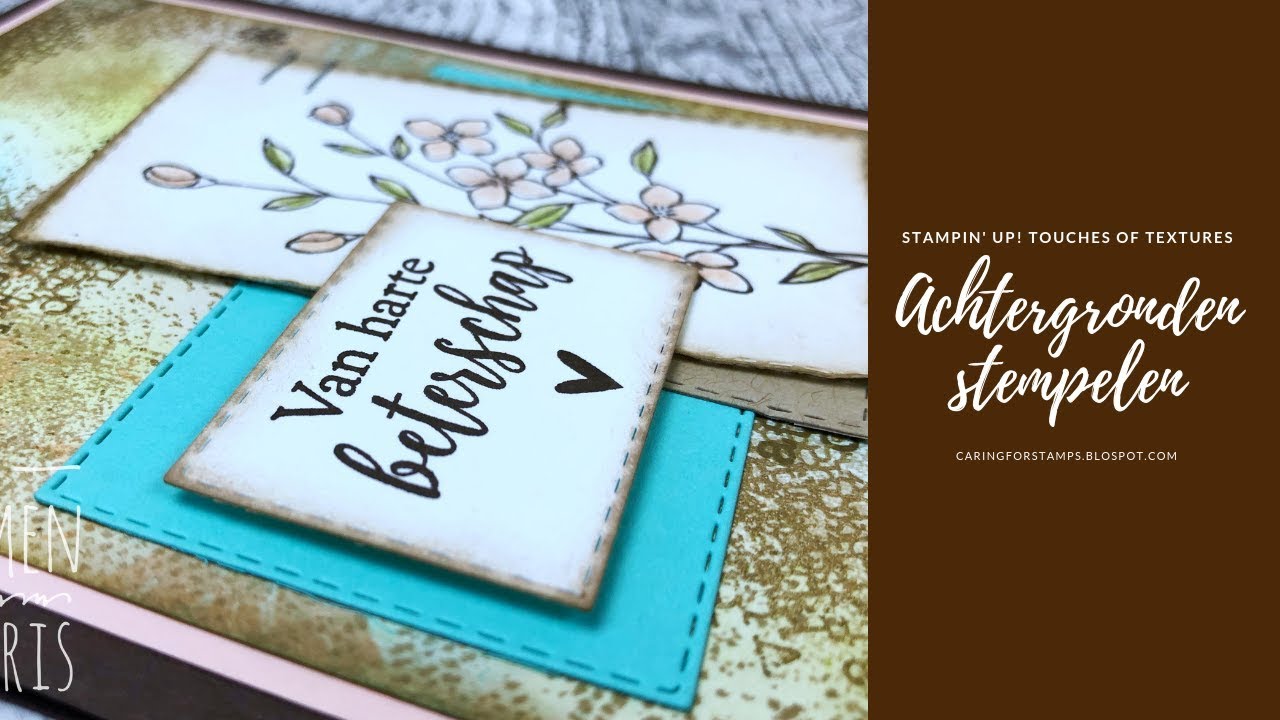 Stampin' Up! Touches of Texture - YouTube