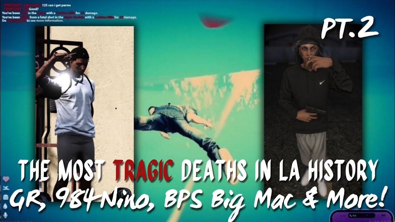 The Most TRAGIC Deaths In LA History PT.2 (GR, 984Nino, BPS Big Mac ...