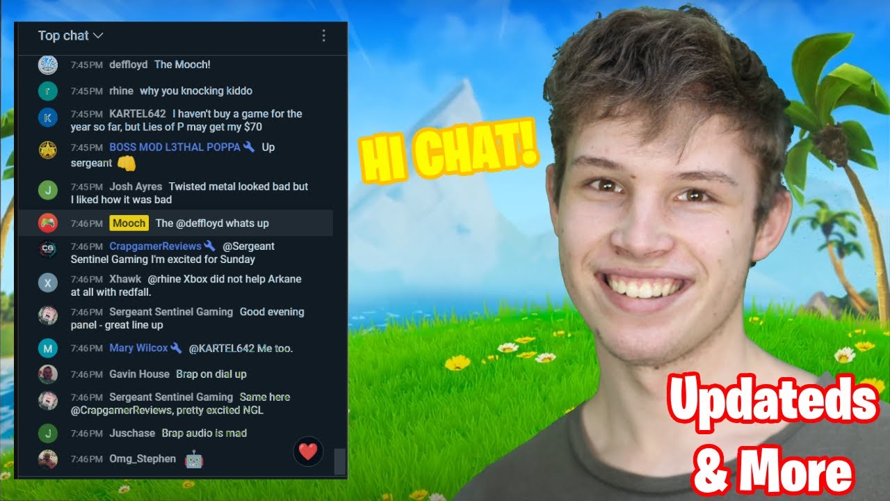 🔴LIVE! - Hey Chat! update's & more (also stream test) - YouTube