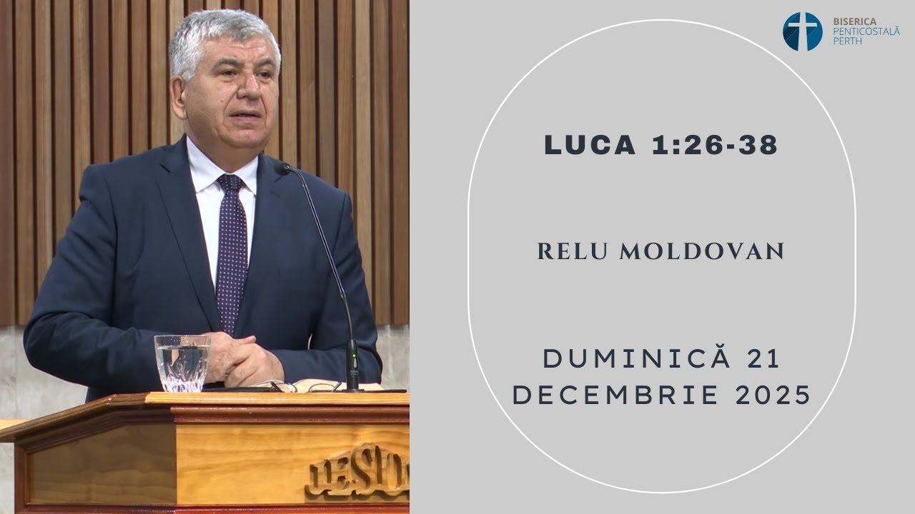 Relu Moldovan - Luca 1:26-38 - YouTube