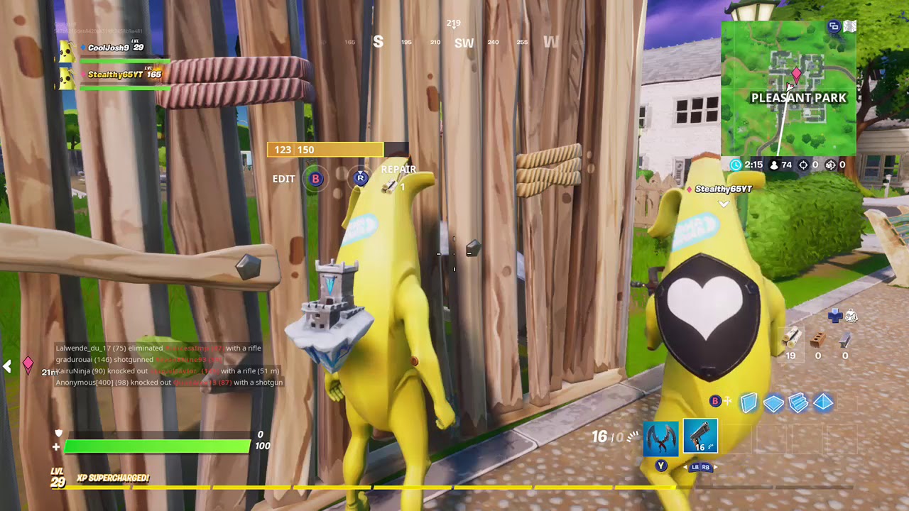 peely in a box / fortnite battle Royale - YouTube