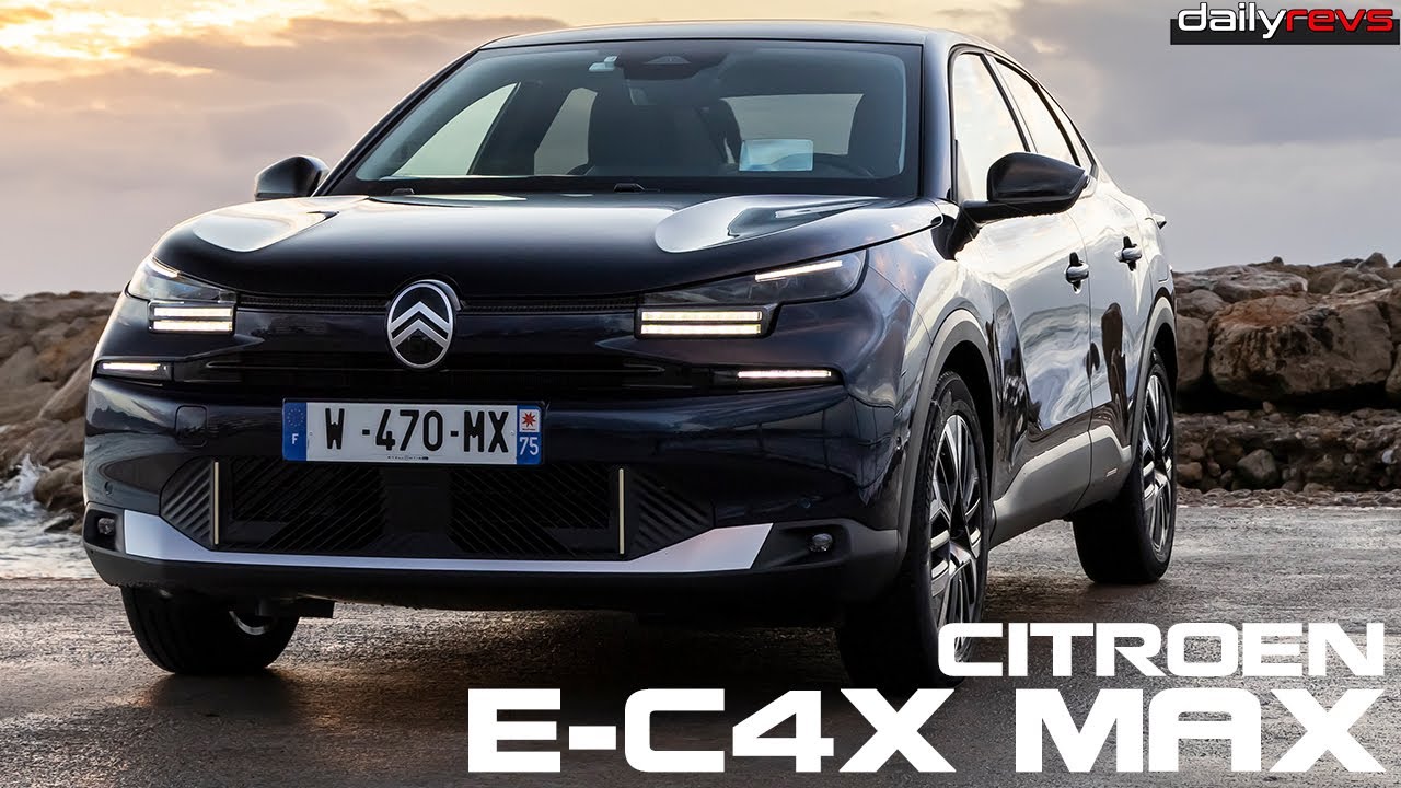 2025 Citroen e-C4X MAX | Elegance and Fluidity of a Fastback ! - YouTube
