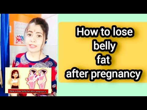 How To Lose Belly Fat After Pregnancy| #physio #pregnancytips ...