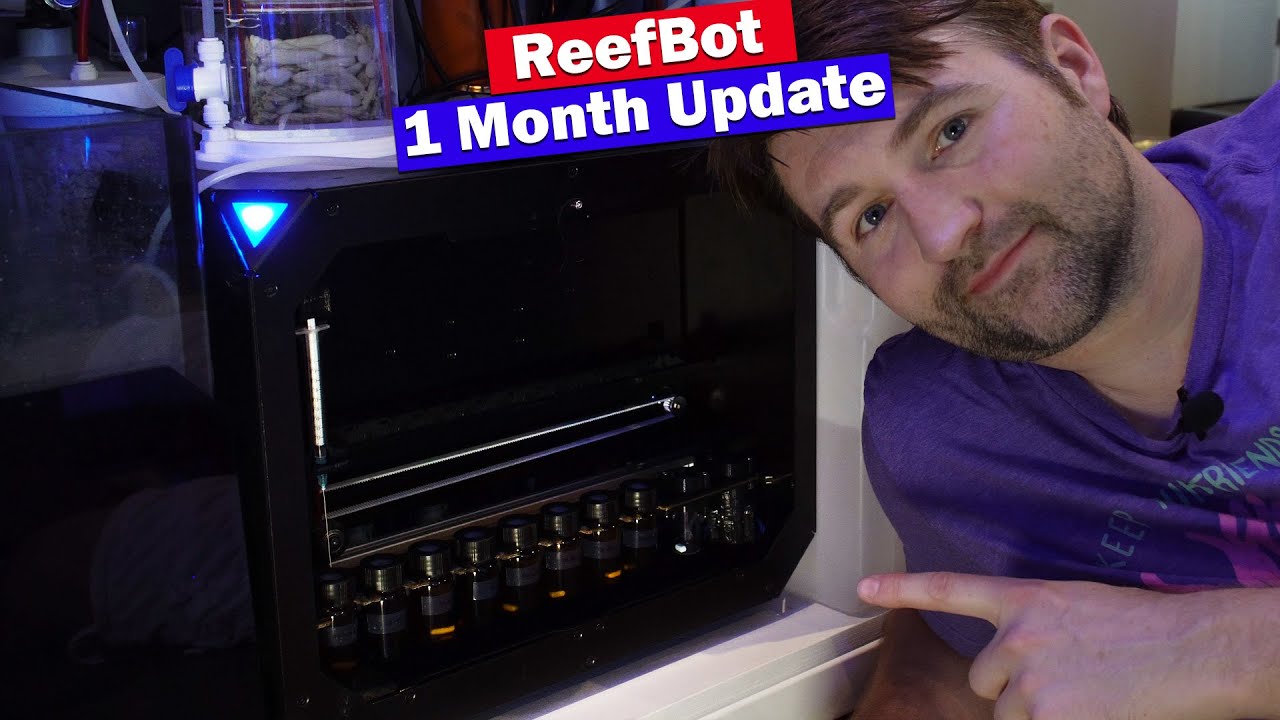 Reef Kinetics Reef Bot Review - 1 Month Update - YouTube