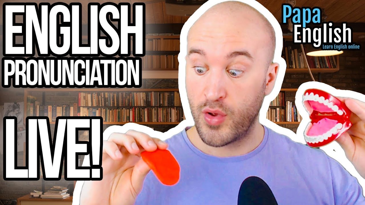Perfect English Pronunciation! - LIVE English Class! - YouTube