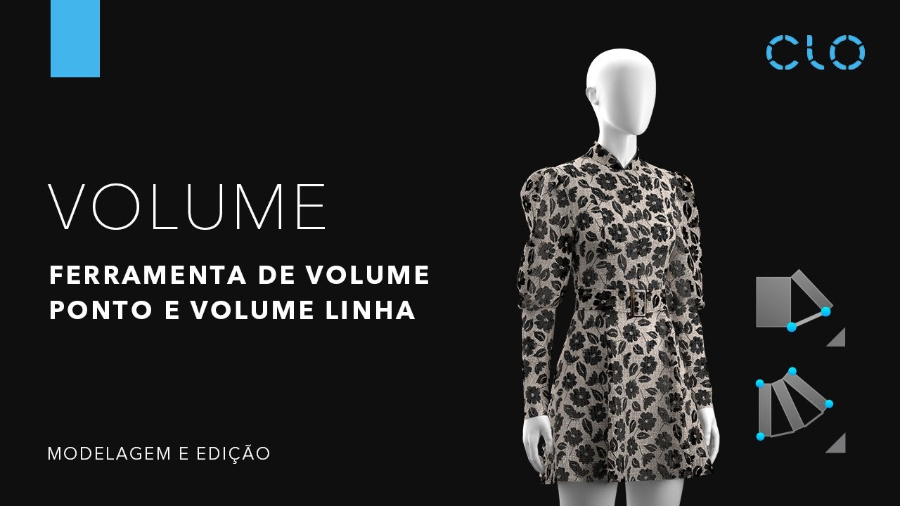 Tutorial CLO 3D: Como Utilizar a Ferramenta de Volume no CLO? - YouTube