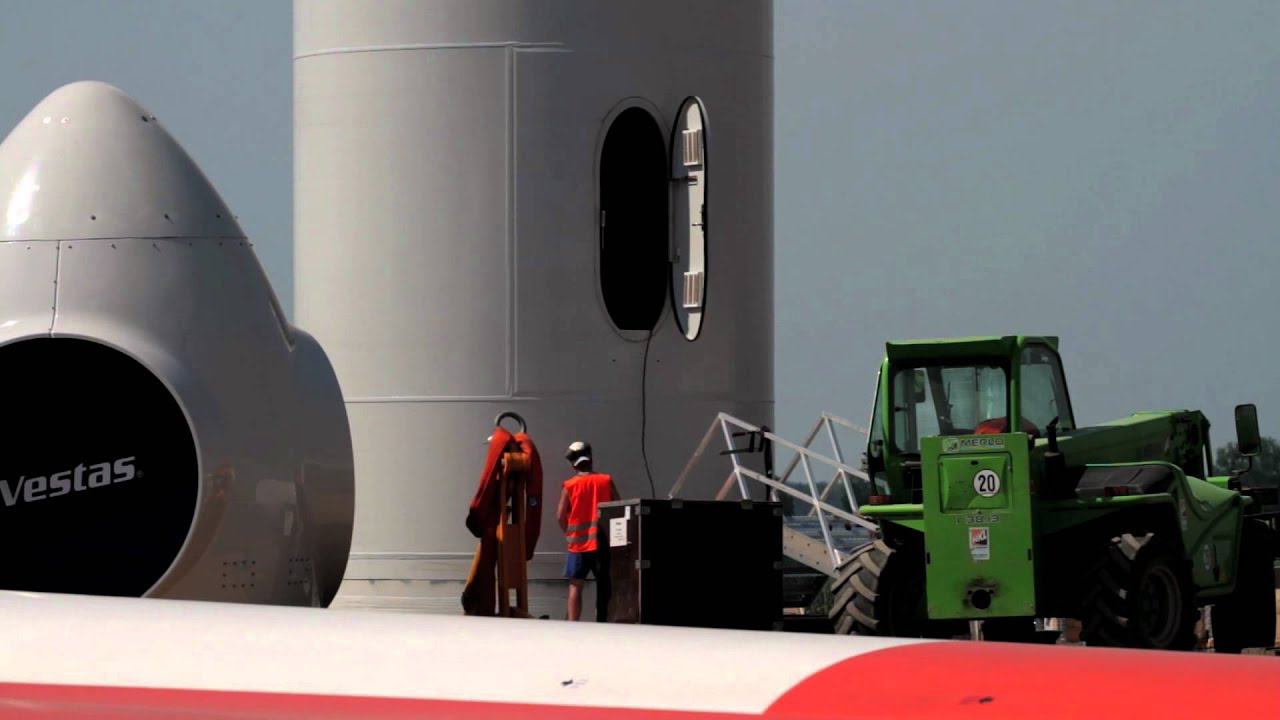 NOTUS energy - Errichtung einer Windkraftanlage - YouTube