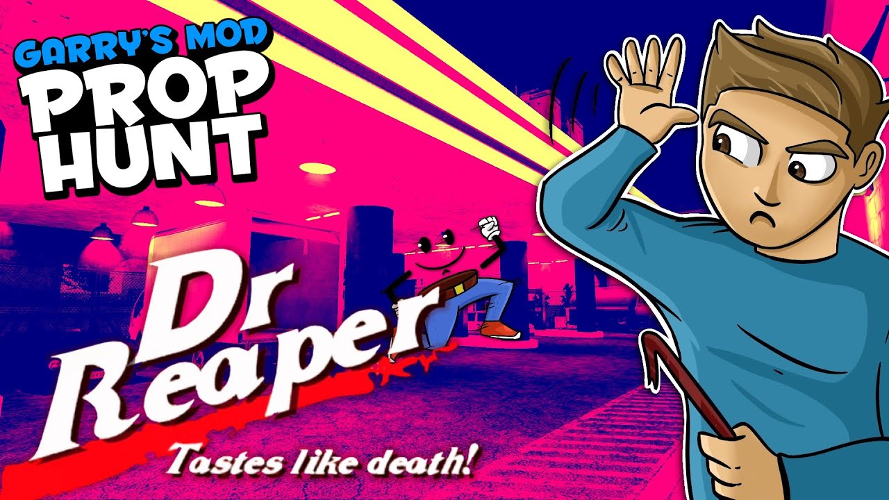 We Found Giant Jesus! | Gmod Lets Play: Prop Hunt | Collab with Mr. Moo ...