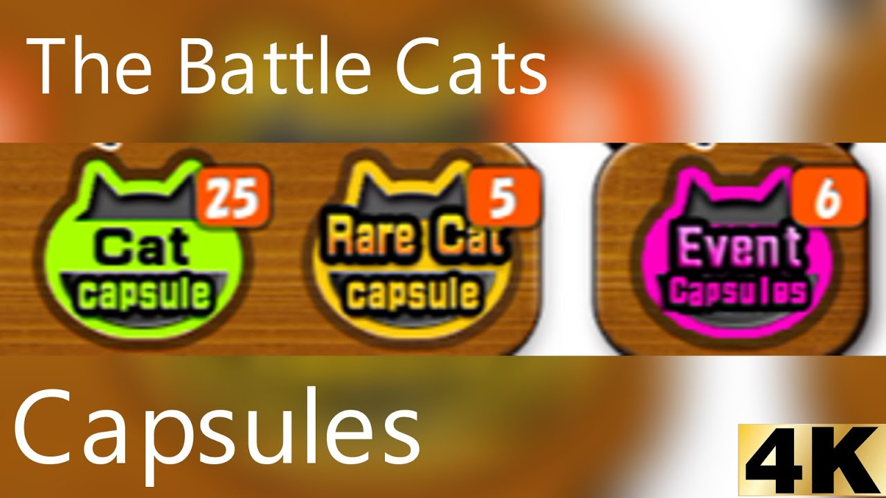 The Battle Cats | Opening cat capsules - YouTube