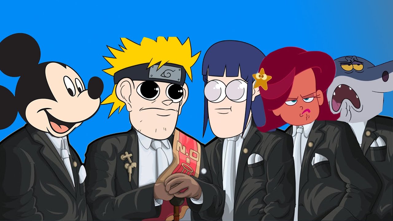 Mickey Mouse - NARUTO - Zig and Sharko - Coffin Dance Memes - YouTube