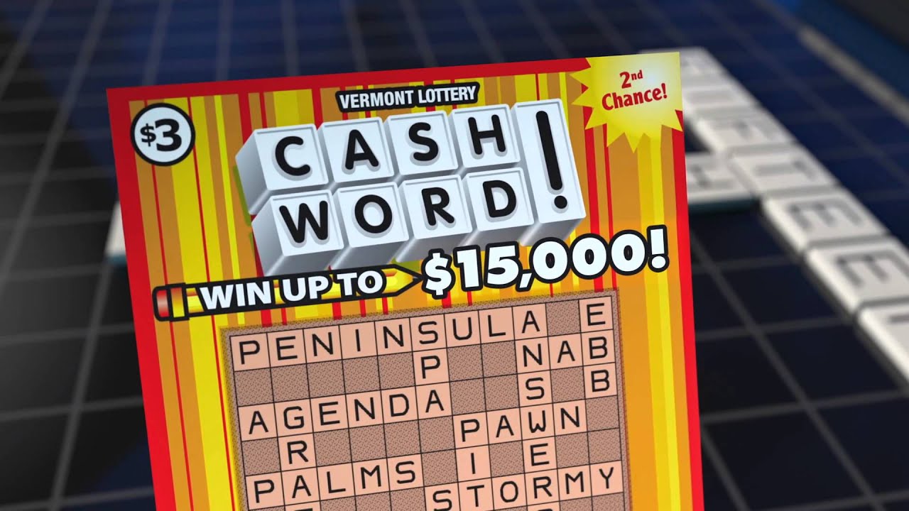 Vermont Lottery Cashword Instant Ticket - YouTube