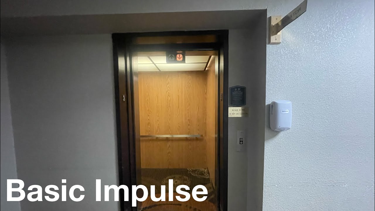 Dover Hydraulic Elevator @ "Low" Quality Inn in La Crosse, WI - YouTube