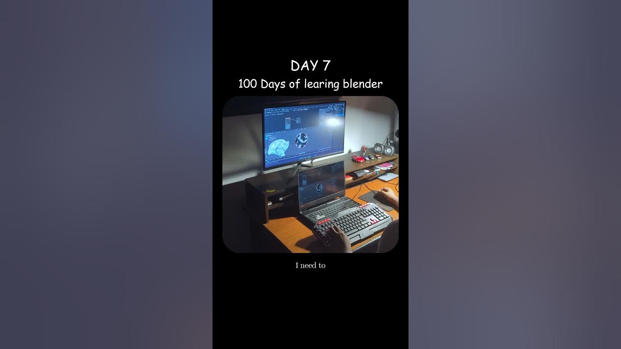Day 7 of 100 Days Learning Blender - YouTube