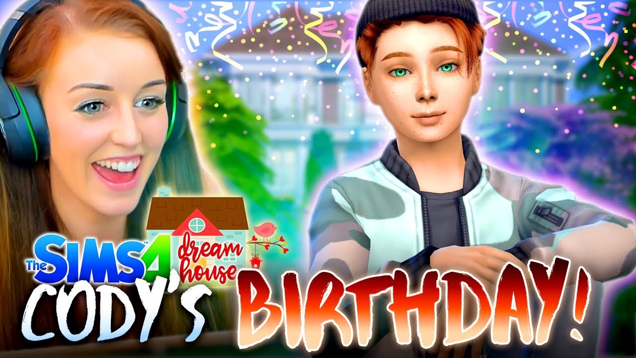 🎂CODY'S BIRTHDAY! (finally!) 🎂 (The Sims 4 #89!🏡) - YouTube