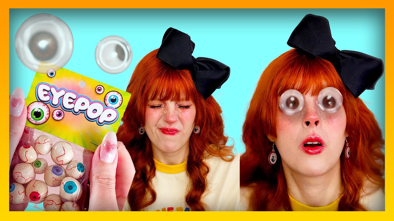 Candies that makes your eyes POP like bubbles?! 💥🫧🍬 - YouTube