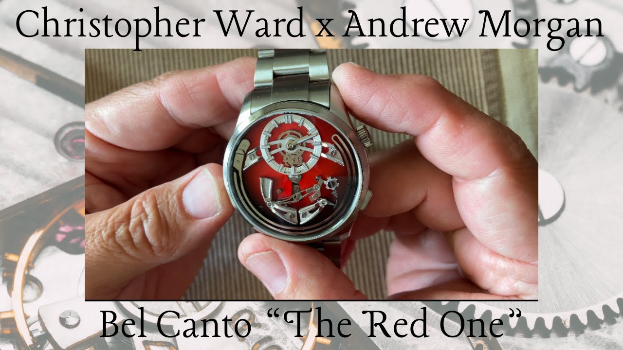 Unboxing The Christopher Ward x Andrew Morgan Bel Canto Watch "The Red ...