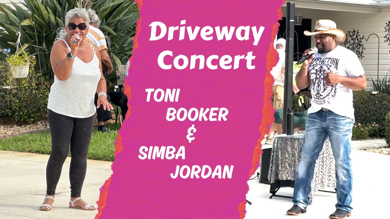 Motown and Country Music Driveway Concert with Toni Booker and Simba ...