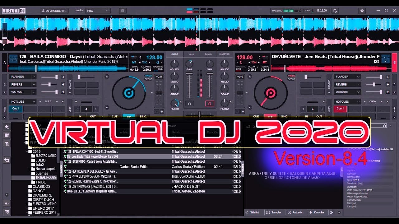2020 New Virtual DJ 8. Echo Effect Setting the echo effect (to do it ...